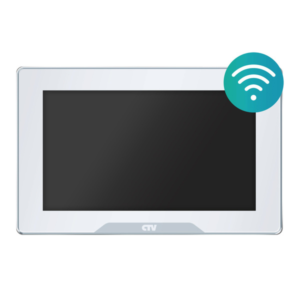 Видеодомофон CTV CTV-M5701 W, 1024x600 купить по низким ценам в интернет-магазине OZON (1486124829)