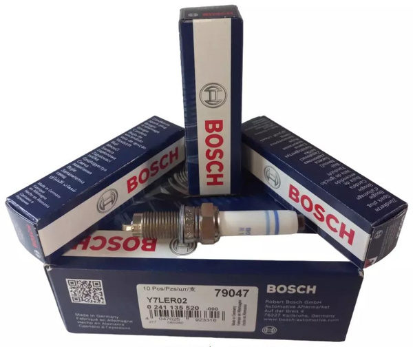 Комплект свечей зажигания Bosch 0241135520 - купить по выгодным ценам в ...