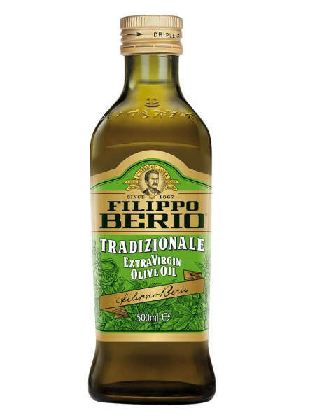 Оливковое масло Filippo Berio Extra Virgin нерафинированное, 0,75л ...