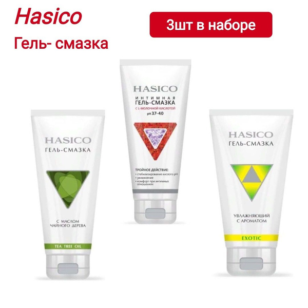 Hasico гель-смазка чайное дерево + с L-молочной кислотой PH 3,7-4,0 ...