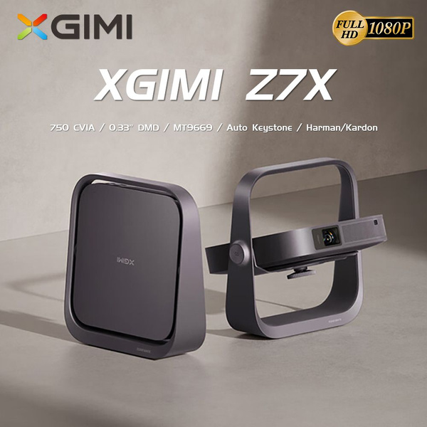 Характеристики XGIMI Проектор XGIMI Z7X и кронштейн, 1920×1080 Full HD, DLP, черный матовый ...