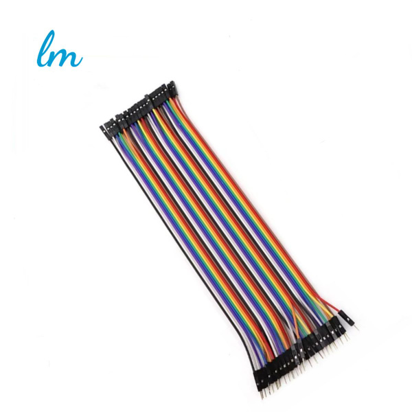 Провода перемычки Dupont 30 см по 40 шт папа мама для Arduino Stm32 Nodemcu Raspberry Pi