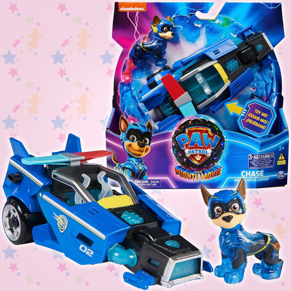 Игрушка Щенячий Патруль Чейз и гоночный автомобиль PAW Patrol, звук ...