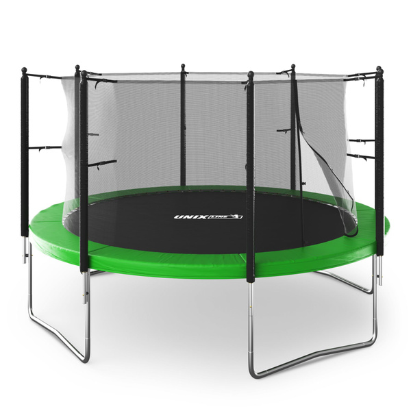 Характеристики Батут каркасный UNIX Line Simple 12 ft Green с ...