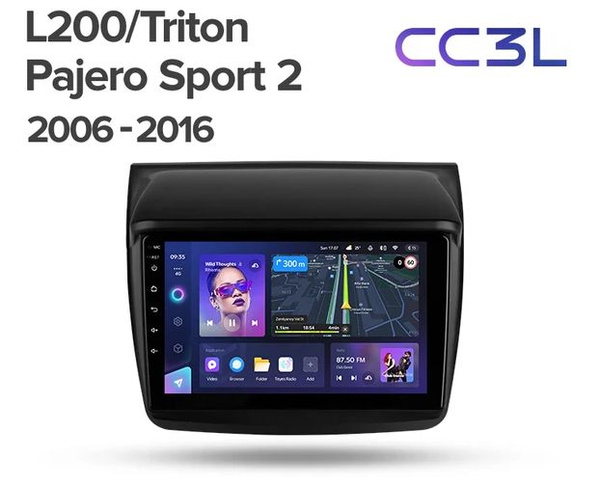 TEYES Тиайс CC3L 4+64 Штатная магнитола For Мицубиси Паджеро Спорт 2 ...