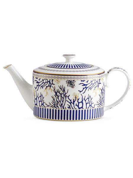 Чайник заварочный Pozzi Milano 1876 Corallo, фарфоровый, 1,2 л - купить ...