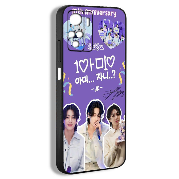 чехол для Xiaomi Redmi Note 10s BTS jeon jungkook JK постер альбома БТС ...