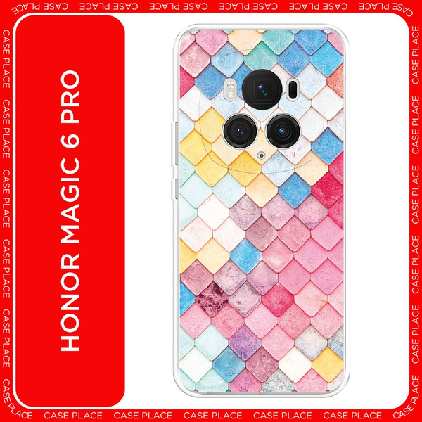 Силиконовый чехол на Honor Magic 6 Pro / Хонор Меджик 6 Про Нежные ...