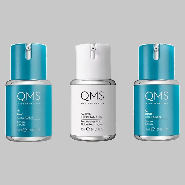 Набор Интенсивное обновление с коллагеном 3х5 мл/QMS Collagen System 3 ...