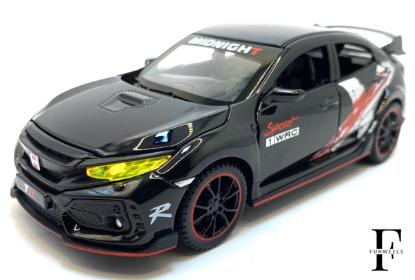 Детская игрушка металлическая Модель Honda Civic Type R WRC (Хонда ...
