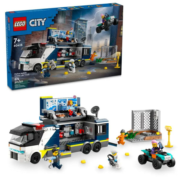 Новый LEGO City 60418 Police Mobile Crime Lab Truck - купить с ...