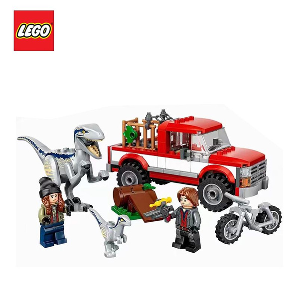 LEGO Jurassic World 76946 Захват синего и бета-велоцираптора,6 ...