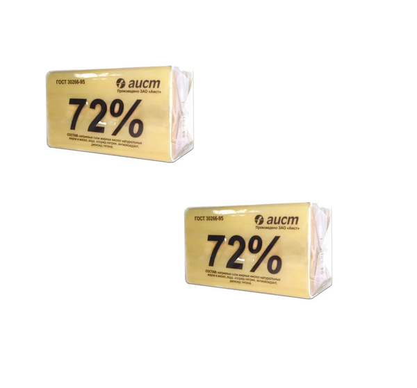 Аист Мыло хозяйственное 72 %, 200 гр, 2 уп купить на OZON по низкой ...