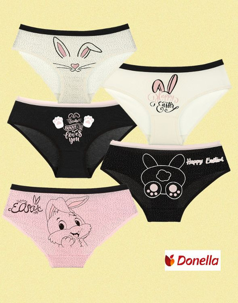 Комплект трусов Donella, 5 шт - купить с доставкой по выгодным ценам в интернет-магазине OZON ...