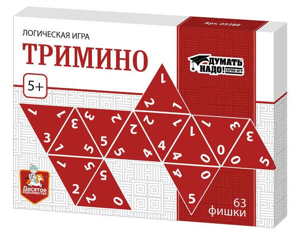 Игра Тримино - купить с доставкой по выгодным ценам в интернет-магазине ...