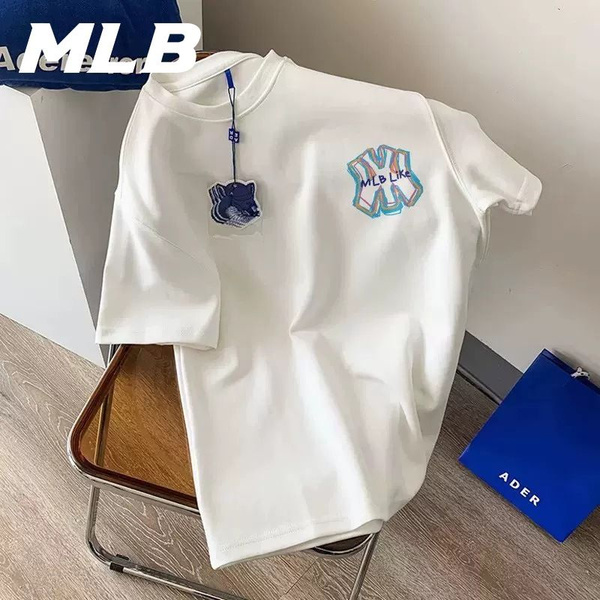 Футболка MLB, размер 48, цвет белый, хлопок - купить по выгодной цене в ...