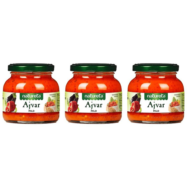 Natureta Икра Овощная Айвар классический из печеного красного ...