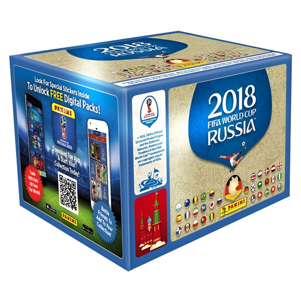 Panini / Бокс наклеек ЧЕМПИОНАТ МИРА ПО ФУТБОЛУ FIFA 2018 / 100 ...