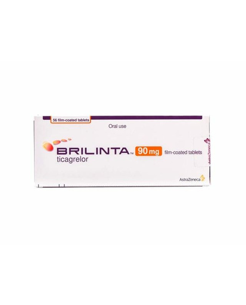 Brilinta 90 мг, 56 таблеток, Турция купить на OZON по низкой цене ...