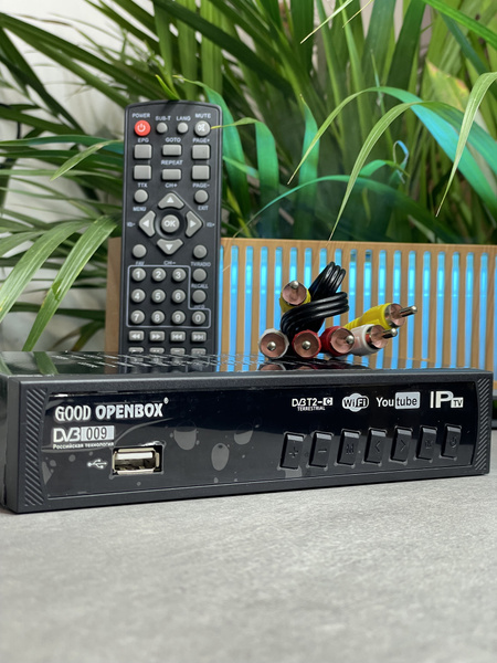 Медиаплеер OEM GOOD-OPENBOX-DV3-T2, USB, HDMI, черный купить по низкой ...