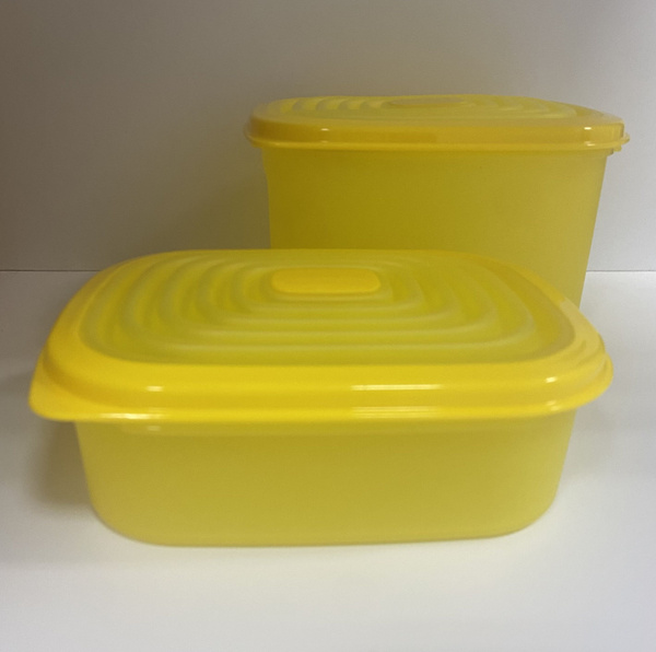 Контейнер пищевой Tupperware, 190х170х140, объем 1900 мл, 850 мл ...