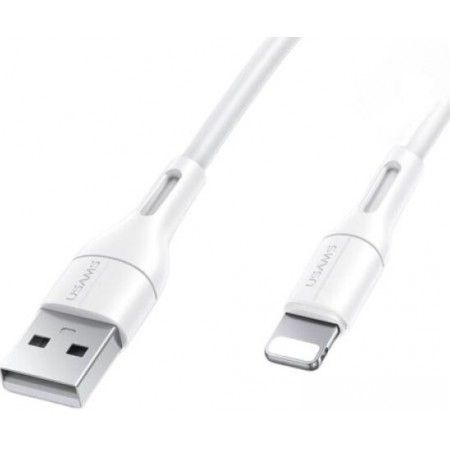 Кабель Usams USB Type-A - Lightning US-SJ500 (1 м, белый) - купить по ...