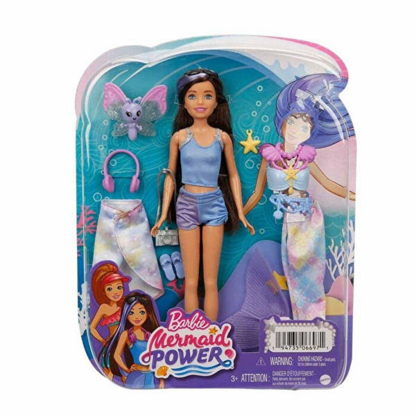 BARBIE Шкипер-кукла, которая может превратиться в русалку HHG55 ...