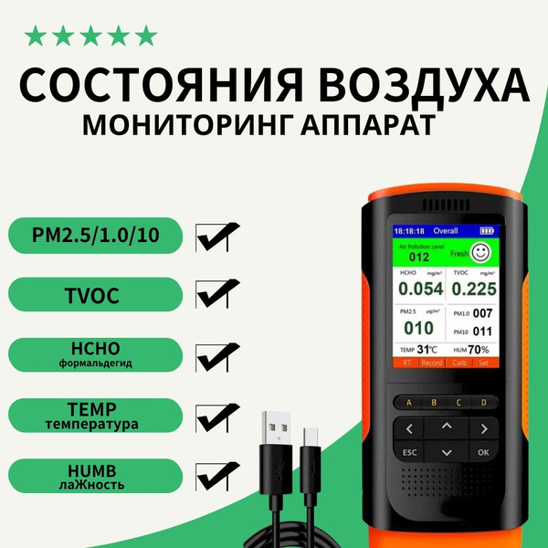 Измеритель качества воздуха Air monitoring instrument купить по ...