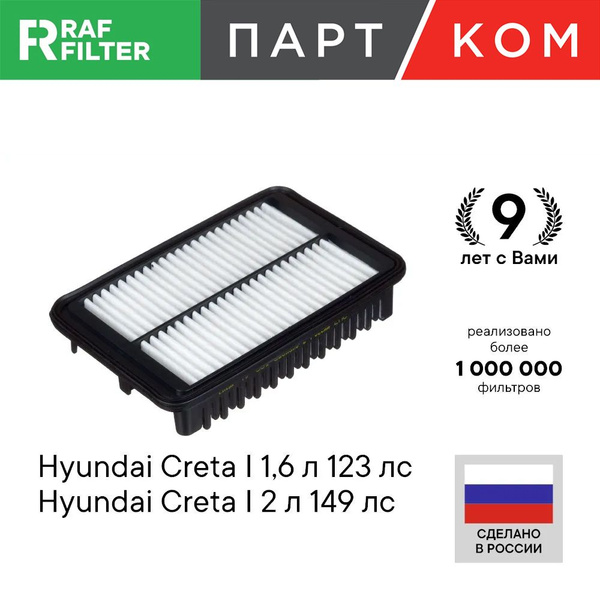 RAF Filter Фильтр воздушный Пылевой арт. AF001, 1 шт. купить на OZON по ...