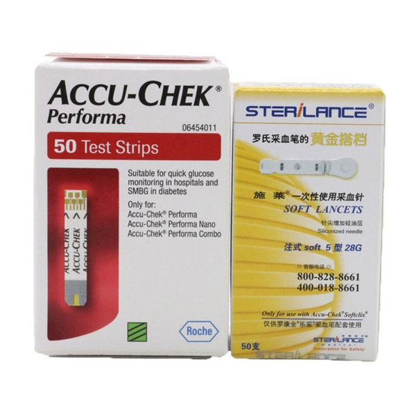 Характеристики Тест-полоски Accu-Chek Performa и одноразовые иглы для ...