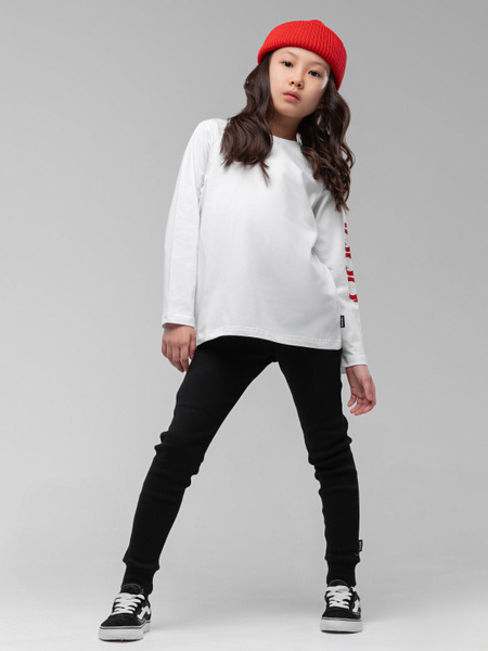 Легинсы Девочки BODO черный Кашкорсе, Лайкра Спортивный, размер 116, 122 На любой сезон ...