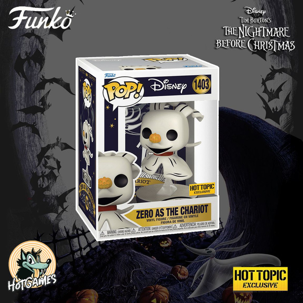 Фигурка Funko POP! The Nightmare Before Christmas Zero As The Chariot ...