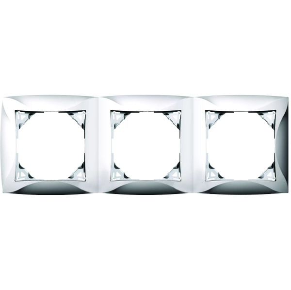 Рамка электроустановочная Schneider Electric, 3 пост., 1 шт. купить по ...