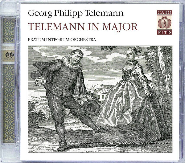 SACD, CD Telemann-In Major-Pratum Integrum Super Jewel Case