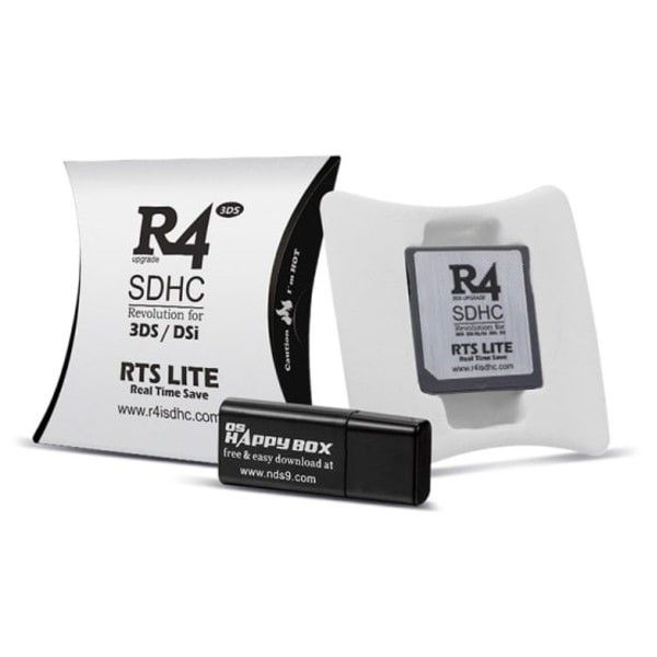 Игровой картридж R4 3DS SDHC RTS LITE 2024 для Nintendo 3DS, NDSi XL/LL ...