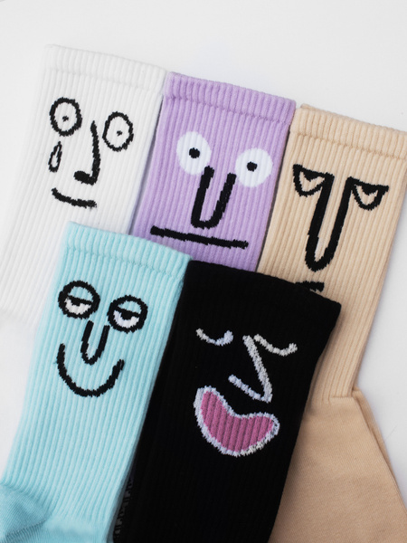 Носки Yes!Socks, 5 пар купить на OZON по низкой цене (1582591634)