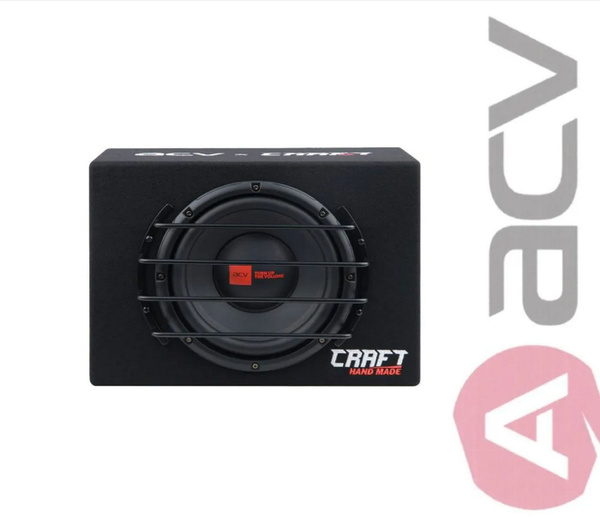 Автосабвуфер ACV CRAFT B10A активный, корпусной 25см. - купить по выгодной цене в интернет ...