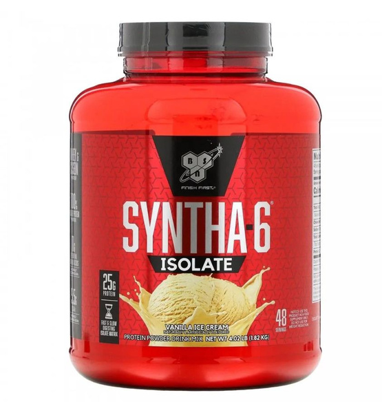 Протеин BSN Syntha-6 ISOLATE (1.82 кг) Ванильное мороженое купить на ...