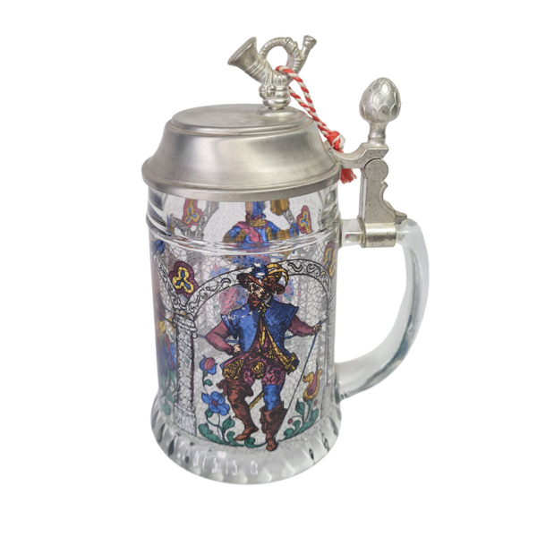 Вопросы и ответы о Немецкая пивная кружка винтажная Bmf W Germany с изображением рыцарей с