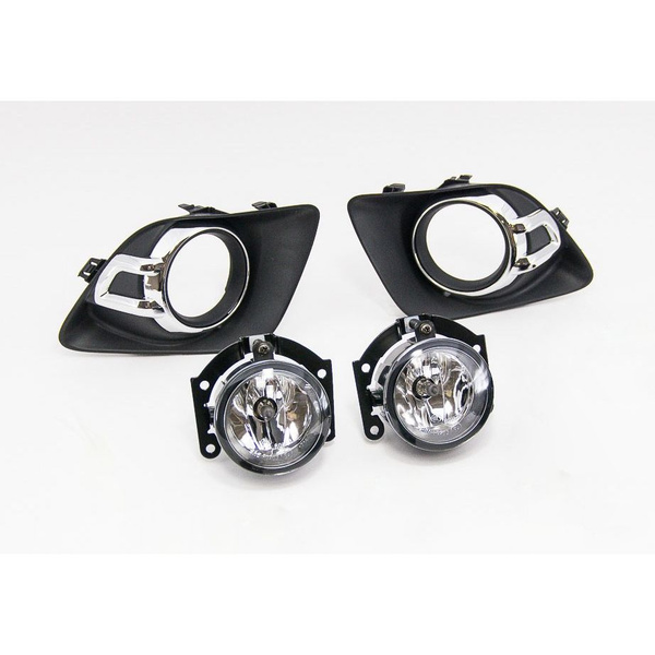 Противотуманные фары (комплект) для Mitsubishi ASX 2010-2012, Мицубиси АСХ противотуманные фары ...