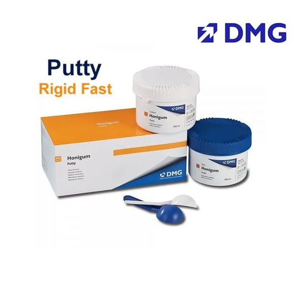 Honigum Putty Rigid Fast / Хонигум Патти Риджит Фаст (2 х 450 мл) DMG ...