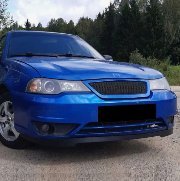 Бампер передний Дэу Нексия N150 GCT - MOROCCAN BLUE - Синий - купить с ...