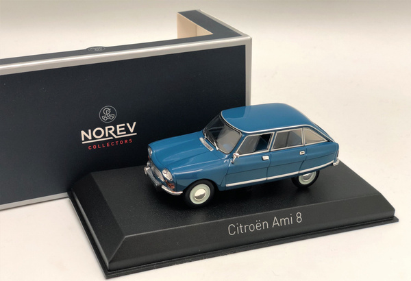 Коллекционная модель автомобиля Citroen Ami 8 Danube blue 1969 1/43 - купить в интернет-магазине ...