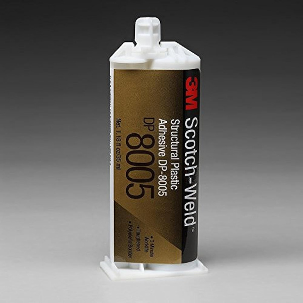 Клей двухкомпонентный 3М Scotch-Weld DP8005, акриловый, белый, EPX 38мл ...