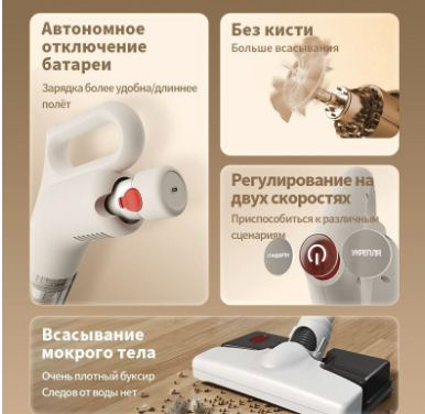 Пылесос для дома, вертикальный беспроводной - купить с доставкой по ...