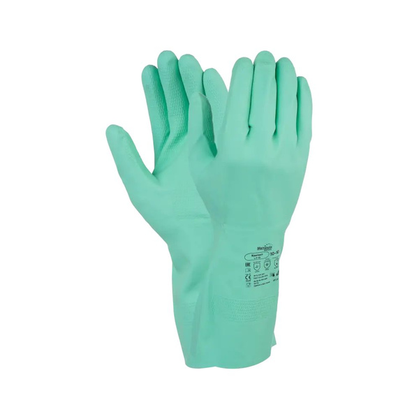Перчатки латексные Manipula Контакт CG-945 (L-F-02), арт.1309 (10р ...