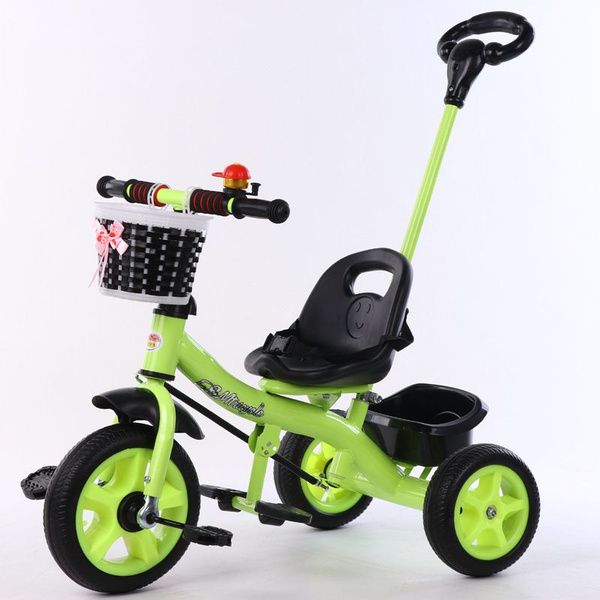 Велосипед трехколесный детский от 1-6 лет с родительской ручкой Comfort ...