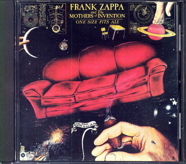 CD Frank Zappa And The Mothers Of Invention. One Size Fits All (Japan, Rykodisc, RCD 10095) CD ...