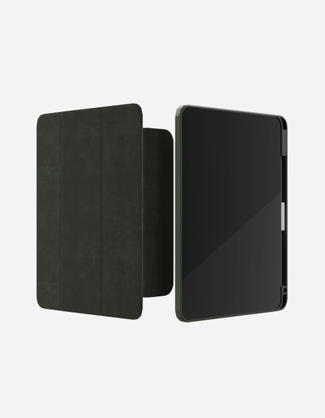 Чехол защитный "vlp" Split Folio для iPad Pro M4 (11''), темно-зеленый ...