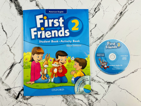 American First Friends 2 Student Book+Activity Book+CD, TheBookCorner ...